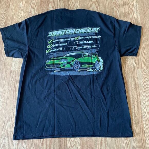 1320Video | Shirts | 32video Streetcar Checklist Logo Tee Black Greenxl ...
